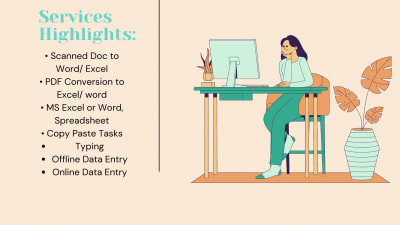 A data entry expert | Upwork