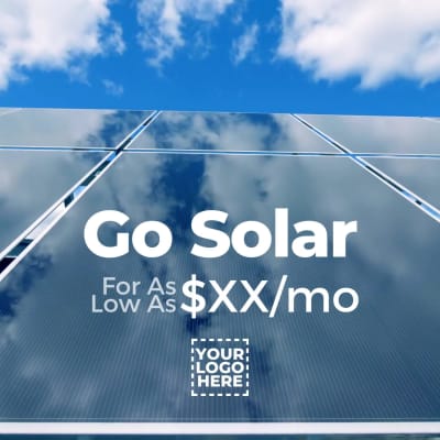 Solar energy ad creatives for facebook and instagram | Upwork