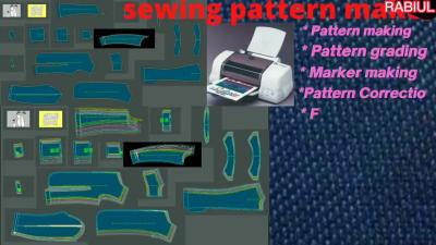 Sewing patterns CAD/PDF, grading, marker, print designs | Upwork