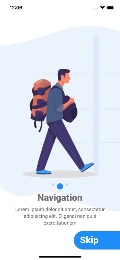 React Native Travel Onboarding Neat And Smooth Ui Screen Upwork