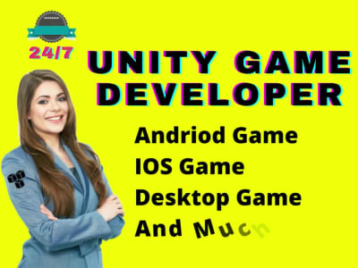 Unity 2d and 3d game development for android and IOS game development | Upwork