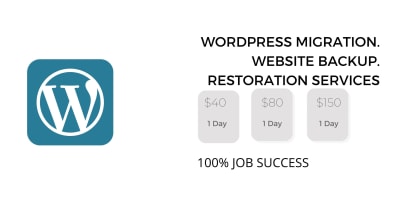 WordPress Website Migration, Backup and Restoration services | Upwork