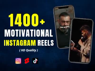 1400 Motivational Reels, Motivational Videos , YouTube Shorts | Upwork