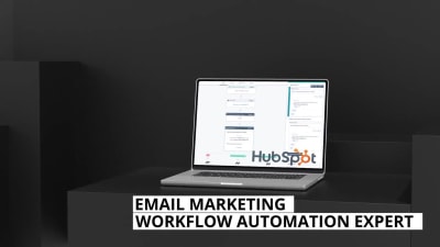 Hubspot CRM, workflows, landing pages, marketing automation & performance | Upwork