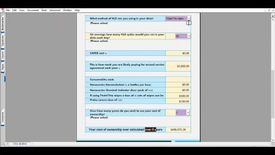 Pdf interactive form containing complex excel formulas | Upwork