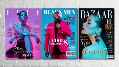 Professional magazine cover within 24 hours | Upwork