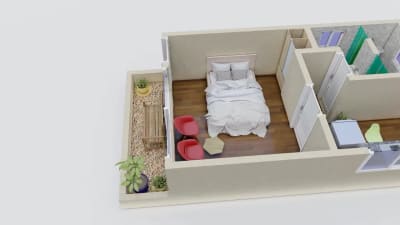 3D Floor Plans Designs for your rooms | Upwork