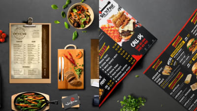 Amazing restaurant menu design | Upwork