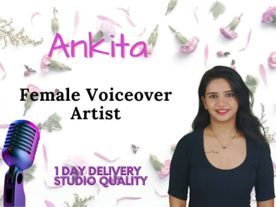 A professional female indian Hindi voice over artist | Upwork