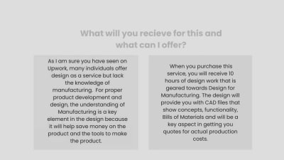 Up to 10 hours Design/3D Modeling work | Upwork