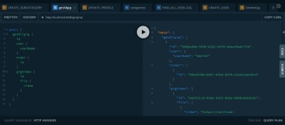 A backend api server | Upwork