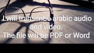 High Best service in copying to Arabic | Upwork