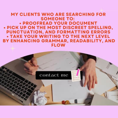 Your document created or reviewed and free of technical errors. | Upwork