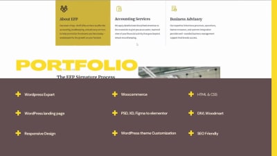 A fantastic Responsive WordPress landing page using elementor pro | Upwork