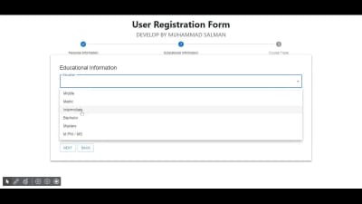 A Multi-Step Registration Form | Upwork
