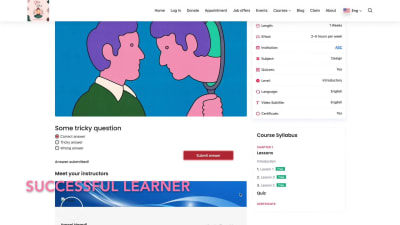 A dynamic website with exclusive features (chat in real Time) | Upwork