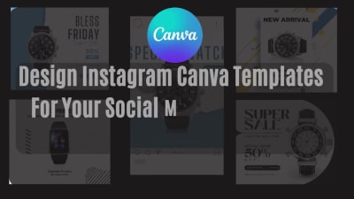 Instagram canva design templates for your social media marketing post ...