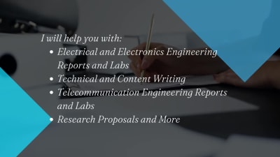 All your Electrical and Electronics Engineering Lab reports and simulation | Upwork