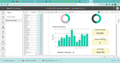 Organized data modeling and data visualization with EXCEL and POWER BI ...