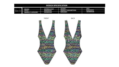 Tech pack designed for swimwear, beachwear, underwear and lingerie | Upwork