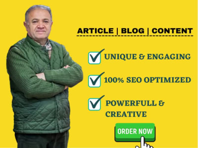 A Unique & IMPRESSIVE Quality Article | Blog | Content | Upwork