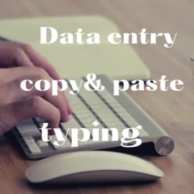 Data entry services and copy paste services. | Upwork