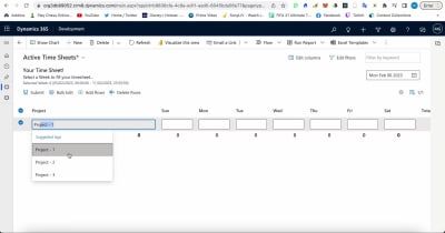 A Time Sheet & Project Management Application on Power Apps | Upwork