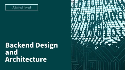 A backend application design and architecture | Upwork
