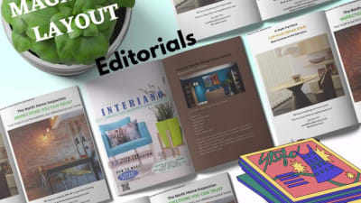 Amazing magazine layout and e-book editorial publications. | Upwork