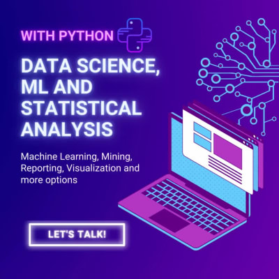 Data science solutions and statistical analysis with Python | Upwork
