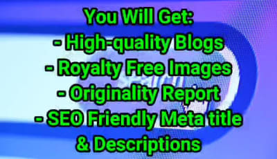 30 SEO blog posts monthly | Upwork