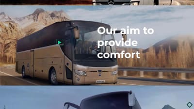 Responsive Transport website template | HTML | CSS | Javascript | Upwork