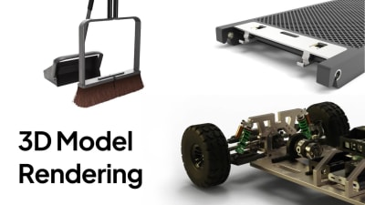 3D Product Modeling for Manufacturing and Realistic Renderings | Upwork