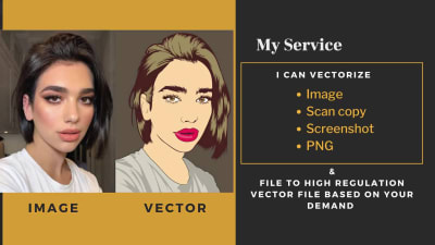 Vector tracing or redrawing the logo | Upwork