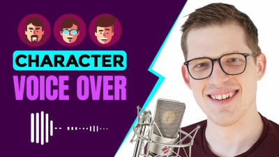 A Male Character Voice over for your Video game or animation Project ...