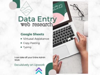 Data entry, Web research, Copy pasting & Virtual Assistance | Upwork