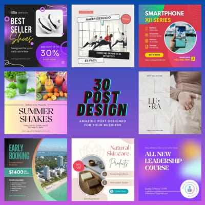 An amazing post designed for your business | Upwork