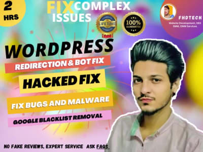 Fix wordpress malware removal in 2 hours | Upwork