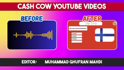 5-8 minute Youtube Cash Cow video in 48hr | Upwork