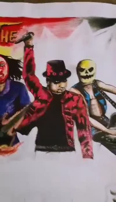 A hand drawn photorealistic comic art | Upwork