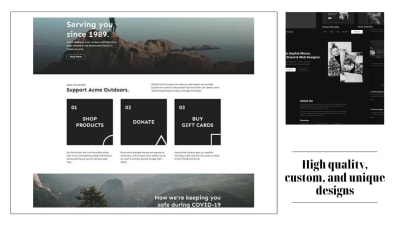 Responsive Squarespace website design and redesign | Upwork