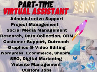 Part-Time Administrative Support and Project Management for a Month ...