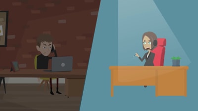 An awesome 2d animated explainer video | Upwork