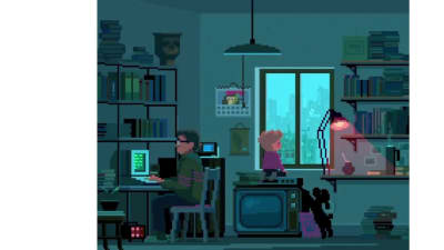 A unique pixel character, sprite sheet pixel background animation pixel ...