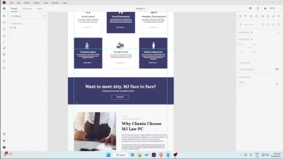 A high converting landing page mockup design | Upwork