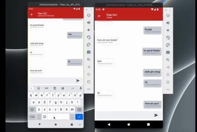 Realtime chat app using socket & flutter | Upwork