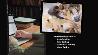 Content typing, proofreading, structural editing, and more. | Upwork