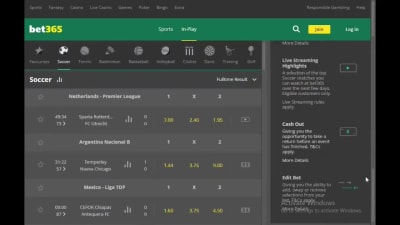 Bet365 website clone using HTML and CSS | Upwork