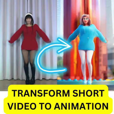 Short video to Animation Style | Upwork