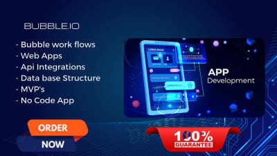 Bubble app, bubble.io bubble MVPs Bubble Api Bubble Developer Bubble Saas | Upwork